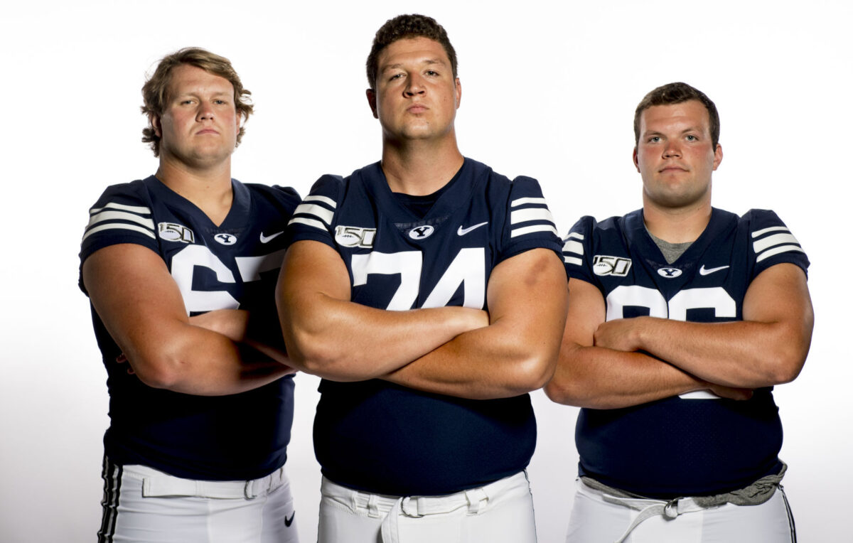 Increased toughness is the objective for BYU football’s offensive line ...